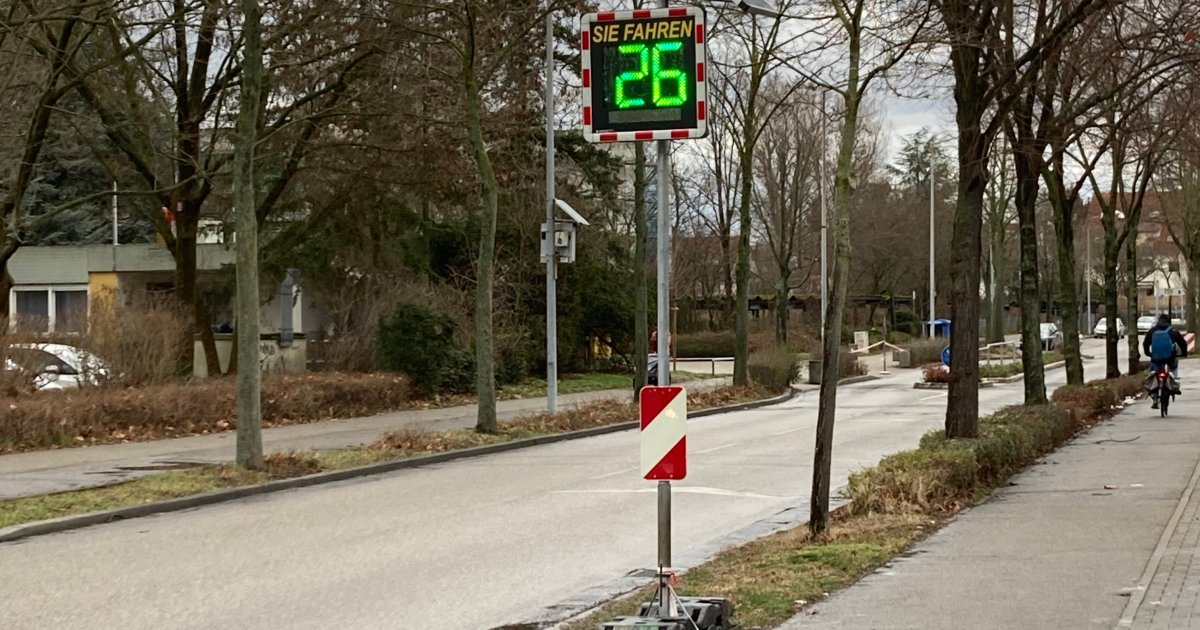Neue Geschwindigkeitsdisplays in Speyer im Einsatz | Stadt Speyer