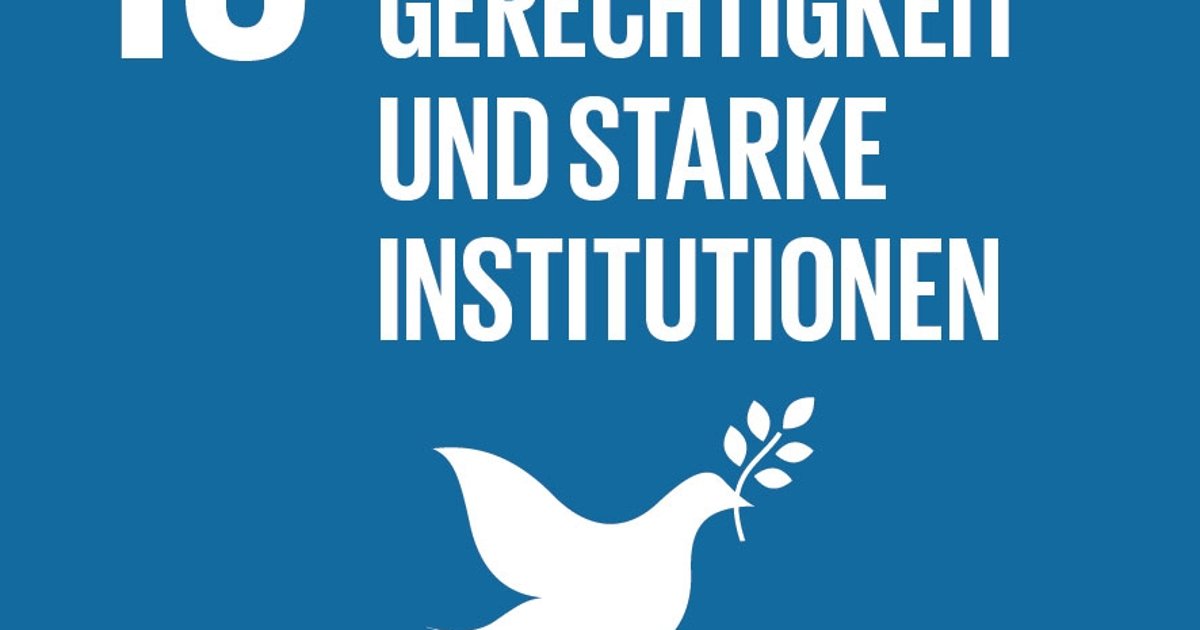 SDG 16 Frieden, Gerechtigkeit und starke Institutionen | Stadt Speyer